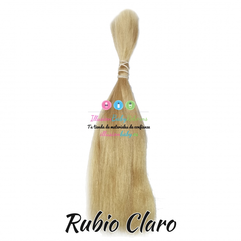 Light blonde natural hair